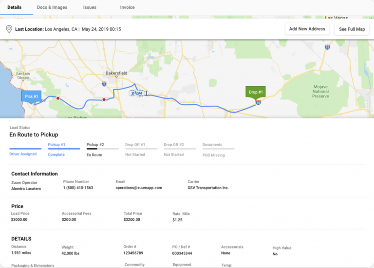Carrier - Find Profitable Loads Faster | Zuum