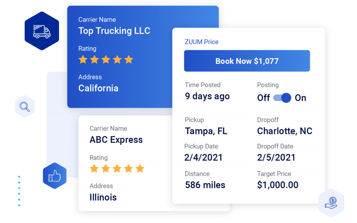ZUUM Enterprise for Shippers | Modular TMS Software | Zuum